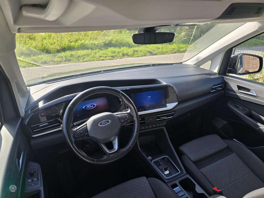 Grey Ford tourneo-connect 2024 in Vilnius, with an engine capacity of 1.50 L and mileage of 87 thousand km for 24500 €, photo 21 on AUTOMOTO.COM.LV