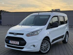 White Ford tourneo-connect 2014 in Raseiniai, with an engine capacity of 1.56 L and mileage of 211 thousand km for 6999 €, photo  on AUTOMOTO.COM.LV