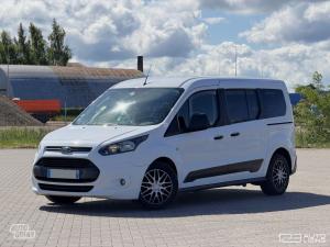 White Ford tourneo-connect 2017 in Taurage, with an engine capacity of 1.50 L and mileage of 239 thousand km for 6700 €, photo  on AUTOMOTO.COM.LV