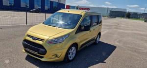 Yellow Ford tourneo-connect 2015 in Kaunas, with an engine capacity of 1.56 L and mileage of 290 thousand km for 6550 €, photo 3 on AUTOMOTO.COM.LV