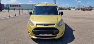 Yellow Ford tourneo-connect 2015 in Kaunas, with an engine capacity of 1.56 L and mileage of 290 thousand km for 6550 €, photo 4 on AUTOMOTO.COM.LV