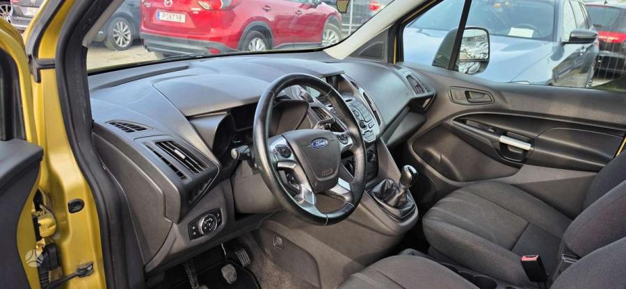 Dzeltens Ford tourneo-connect 2015 Kauņa, ar dzinēja tilpumu 1.56 L un nobraukumu 290 tūkst. km par 6500 €, foto 9 vietnē AUTOMOTO.COM.LV
