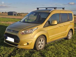 Dzeltens Ford tourneo-connect 2015 Kauņa, ar dzinēja tilpumu 1.56 L un nobraukumu 241 tūkst. km par 6999 €, foto  vietnē AUTOMOTO.COM.LV