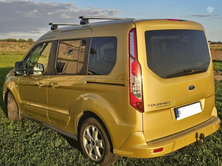 Dzeltens Ford tourneo-connect 2015 Kauņa, ar dzinēja tilpumu 1.56 L un nobraukumu 241 tūkst. km par 6999 €, foto 6 vietnē AUTOMOTO.COM.LV