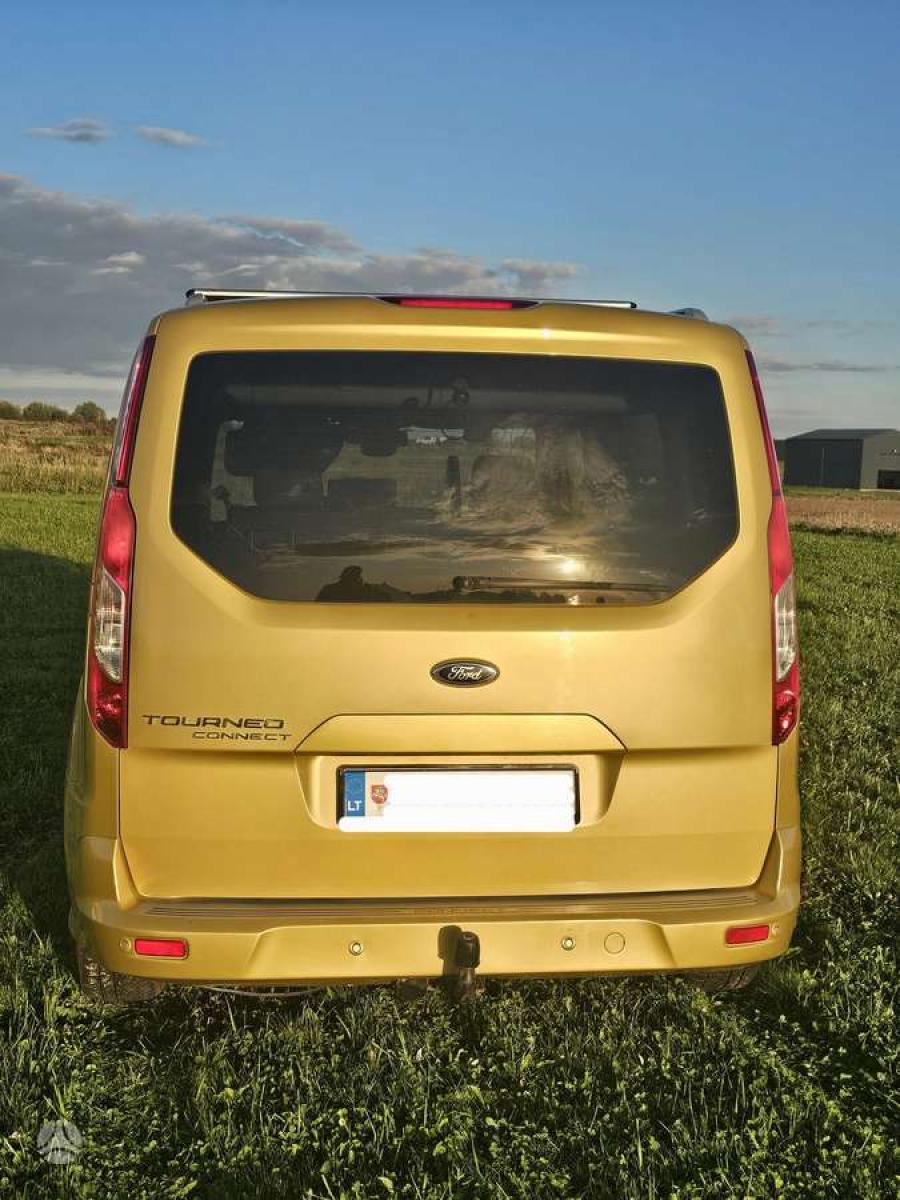 Dzeltens Ford tourneo-connect 2015 Kauņa, ar dzinēja tilpumu 1.56 L un nobraukumu 241 tūkst. km par 6999 €, foto 7 vietnē AUTOMOTO.COM.LV