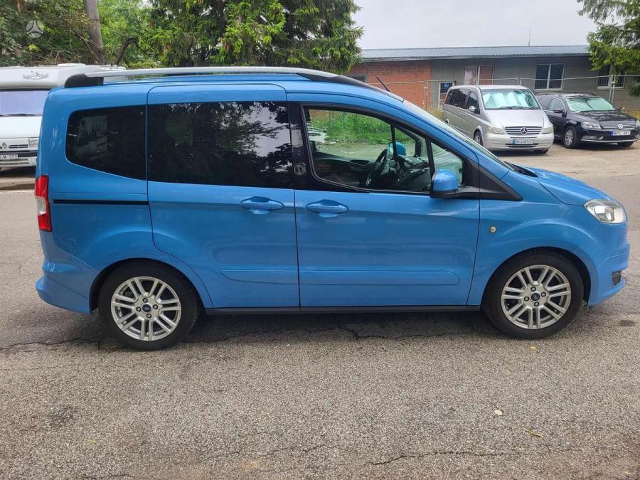 Синий Форд Tourneo Courier 2014 в Каунас, объемом двигателя 1.00 л и пробегом 157 тыс. км за 4150 €, фото 9 на AUTOMOTO.COM.LV