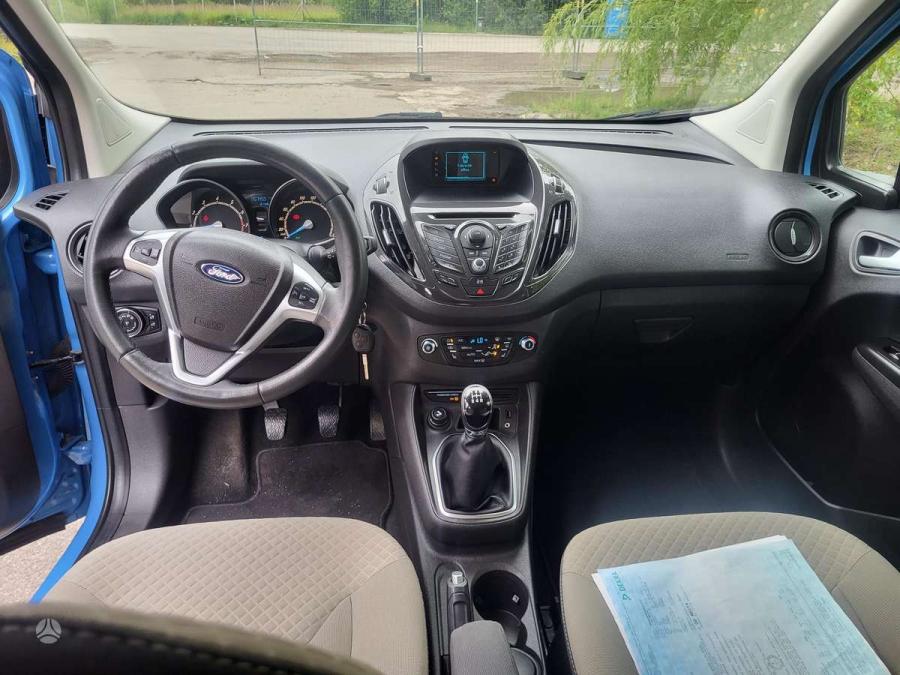 Синий Форд Tourneo Courier 2014 в Каунас, объемом двигателя 1.00 л и пробегом 157 тыс. км за 4150 €, фото 10 на AUTOMOTO.COM.LV