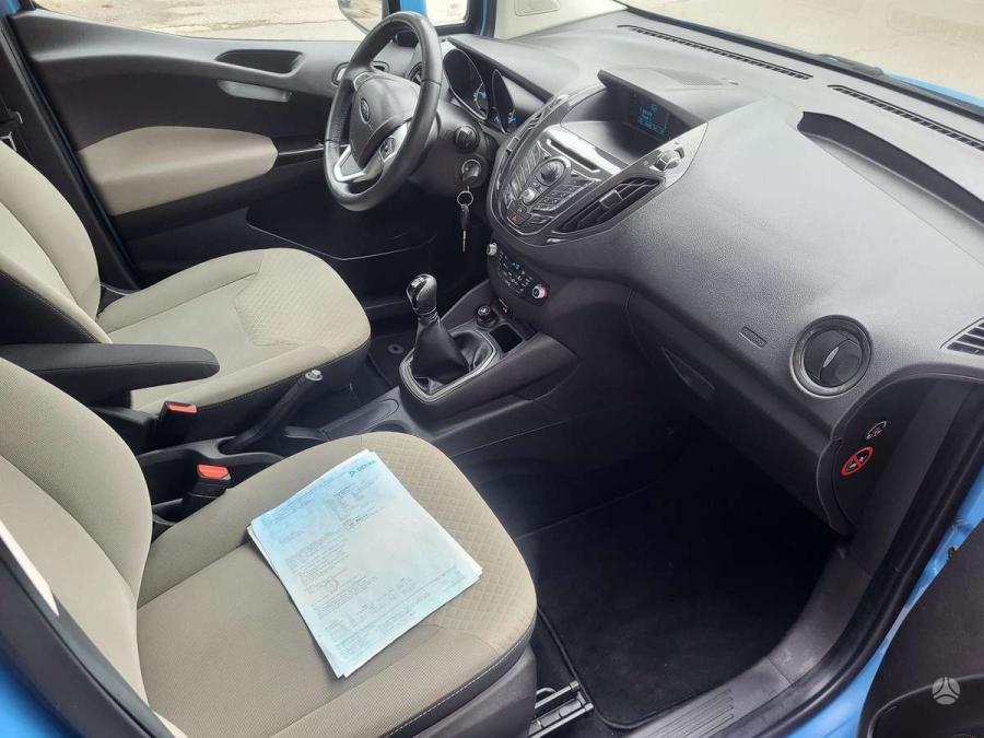 Синий Форд Tourneo Courier 2014 в Каунас, объемом двигателя 1.00 л и пробегом 157 тыс. км за 4150 €, фото 12 на AUTOMOTO.COM.LV
