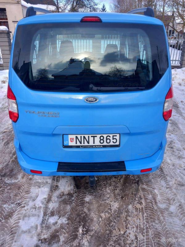 Синий Форд Tourneo Courier 2015 в Каунас, объемом двигателя 1.50 л и пробегом 213 тыс. км за 5790 €, фото 4 на AUTOMOTO.COM.LV