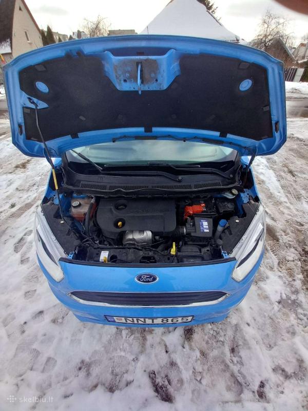 Blue Ford tourneo-courier 2015 in Kaunas, with an engine capacity of 1.50 L and mileage of 213 thousand km for 5790 €, photo 6 on AUTOMOTO.COM.LV