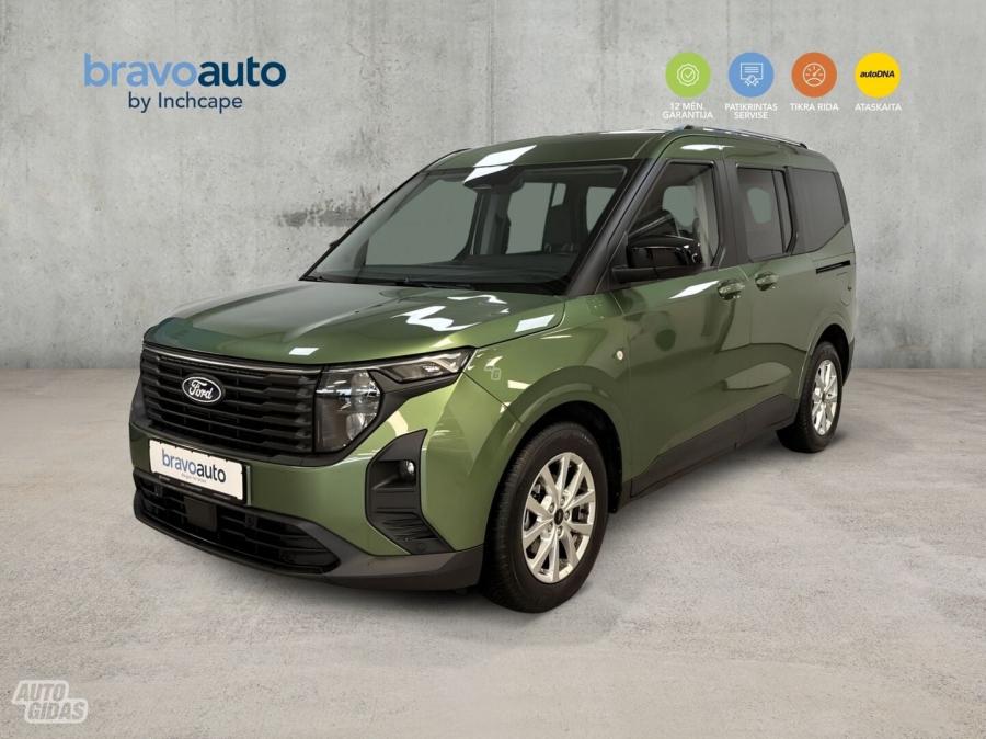 Zaļš Ford tourneo-courier 2024 Viļņa, ar dzinēja tilpumu 1.00 L un nobraukumu 26 tūkst. km par 20500 €, foto 1 vietnē AUTOMOTO.COM.LV