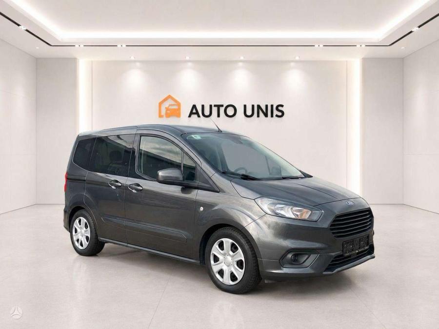 Grey Ford tourneo-courier 2022 in Vilnius, with an engine capacity of 1.50 L and mileage of 143 thousand km for 11979 €, photo 4 on AUTOMOTO.COM.LV