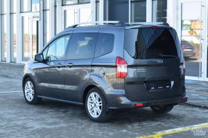 Grey Ford tourneo-courier 2016 in Vilnius, with an engine capacity of 1.00 L and mileage of 170 thousand km for 5100 €, photo 7 on AUTOMOTO.COM.LV