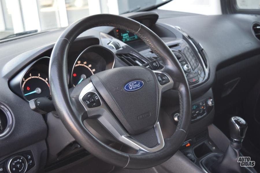 Grey Ford tourneo-courier 2016 in Vilnius, with an engine capacity of 1.00 L and mileage of 170 thousand km for 5100 €, photo 12 on AUTOMOTO.COM.LV