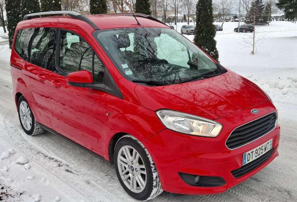 Sarkans Ford tourneo-courier 2015 Tauragė, ar dzinēja tilpumu 1.00 L un nobraukumu 135 tūkst. km par 3700 €, foto 1 vietnē AUTOMOTO.COM.LV