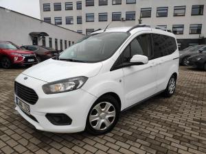 White Ford tourneo-courier 2020 in Vilnius, with an engine capacity of 1.50 L and mileage of 109 thousand km for 6250 €, photo  on AUTOMOTO.COM.LV