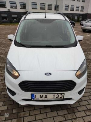 White Ford tourneo-courier 2020 in Vilnius, with an engine capacity of 1.50 L and mileage of 109 thousand km for 6250 €, photo 2 on AUTOMOTO.COM.LV