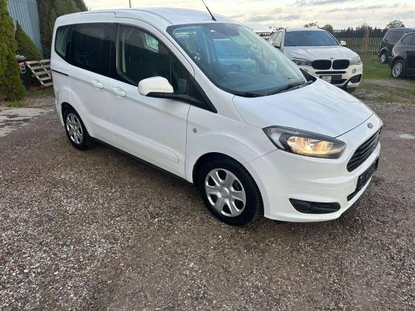 Balts Ford tourneo-courier 2018 Jurbarkas, ar dzinēja tilpumu 1.50 L un nobraukumu 112 tūkst. km par 5299 €, foto 1 vietnē AUTOMOTO.COM.LV