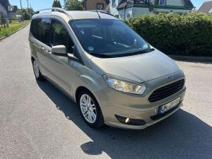 Dzeltens Ford tourneo-courier 2015 Raseiniai, ar dzinēja tilpumu 1.60 L un nobraukumu 184 tūkst. km par 3650 €, foto  vietnē AUTOMOTO.COM.LV
