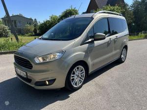 Желтый Форд Tourneo Courier 2015 в Расейняй, объемом двигателя 1.60 л и пробегом 184 тыс. км за 3650 €, фото 3 на AUTOMOTO.COM.LV