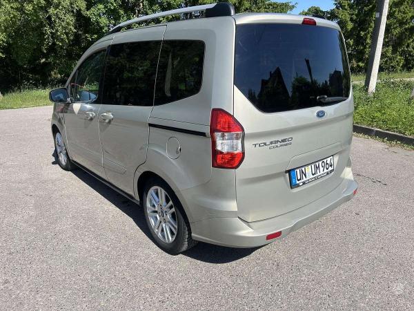 Yellow Ford tourneo-courier 2015 in Raseiniai, with an engine capacity of 1.60 L and mileage of 184 thousand km for 3650 €, photo 5 on AUTOMOTO.COM.LV