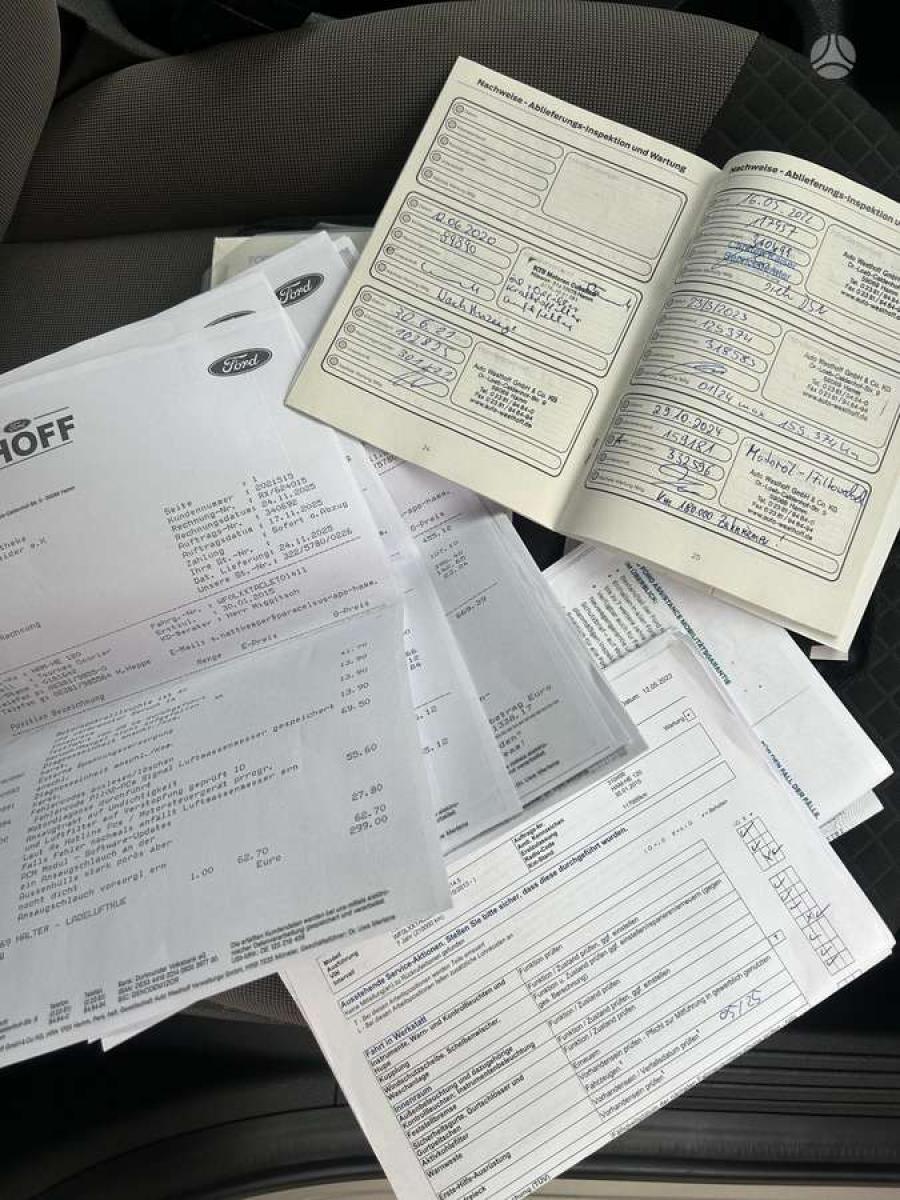 Желтый Форд Tourneo Courier 2015 в Расейняй, объемом двигателя 1.60 л и пробегом 184 тыс. км за 3650 €, фото 17 на AUTOMOTO.COM.LV