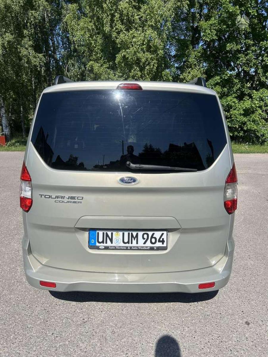 Dzeltens Ford tourneo-courier 2016 Raseiniai, ar dzinēja tilpumu 1.60 L un nobraukumu 186 tūkst. km par 3550 €, foto 6 vietnē AUTOMOTO.COM.LV