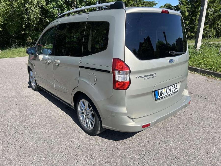 Dzeltens Ford tourneo-courier 2016 Raseiniai, ar dzinēja tilpumu 1.60 L un nobraukumu 186 tūkst. km par 3550 €, foto 9 vietnē AUTOMOTO.COM.LV
