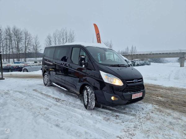 Black Ford Tourneo Custom 2013 in Kaunas, with an engine capacity of 2.20 L and mileage of 232 thousand km for 11500 €, photo 3 on AUTOMOTO.COM.LV