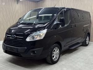 Black Ford Tourneo Custom 2013 in Marijampole, with an engine capacity of 2.20 L and mileage of 236 thousand km for 12400 €, photo 4 on AUTOMOTO.COM.LV