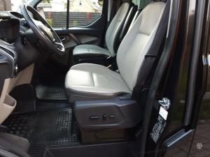 Melns Ford Tourneo Custom 2013 Šauļi, ar dzinēja tilpumu 2.20 L un nobraukumu 220 tūkst. km par 11700 €, foto 16 vietnē AUTOMOTO.COM.LV