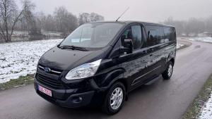Melns Ford Tourneo Custom 2015 Kelmė, ar dzinēja tilpumu 2.20 L un nobraukumu 285 tūkst. km par 13700 €, foto 1 vietnē AUTOMOTO.COM.LV