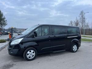 Black Ford Tourneo Custom 2016 in Taurage, with an engine capacity of 2.00 L and mileage of 300 thousand km for 13673 €, photo 4 on AUTOMOTO.COM.LV