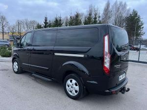 Black Ford Tourneo Custom 2016 in Taurage, with an engine capacity of 2.00 L and mileage of 300 thousand km for 13673 €, photo 5 on AUTOMOTO.COM.LV