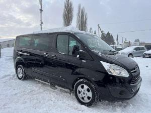 Black Ford Tourneo Custom 2016 in Taurage, with an engine capacity of 2.00 L and mileage of 300 thousand km for 11858 €, photo 2 on AUTOMOTO.COM.LV