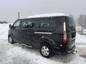Black Ford Tourneo Custom 2016 in Taurage, with an engine capacity of 2.00 L and mileage of 300 thousand km for 11858 €, photo 7 on AUTOMOTO.COM.LV