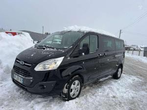 Black Ford Tourneo Custom 2016 in Taurage, with an engine capacity of 2.00 L and mileage of 300 thousand km for 11858 €, photo 9 on AUTOMOTO.COM.LV