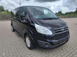 Black Ford Tourneo Custom 2017 in Marijampole, with an engine capacity of 2.00 L and mileage of 312 thousand km for 15600 €, photo 3 on AUTOMOTO.COM.LV