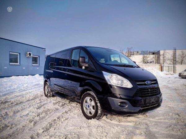 Melns Ford Tourneo Custom 2018 Klaipėda, ar dzinēja tilpumu 2.00 L un nobraukumu 220 tūkst. km par 14900 €, foto 1 vietnē AUTOMOTO.COM.LV