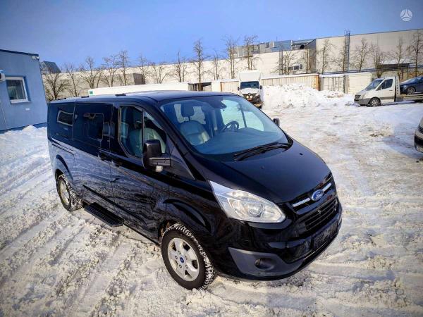 Melns Ford Tourneo Custom 2018 Klaipėda, ar dzinēja tilpumu 2.00 L un nobraukumu 220 tūkst. km par 14900 €, foto 5 vietnē AUTOMOTO.COM.LV