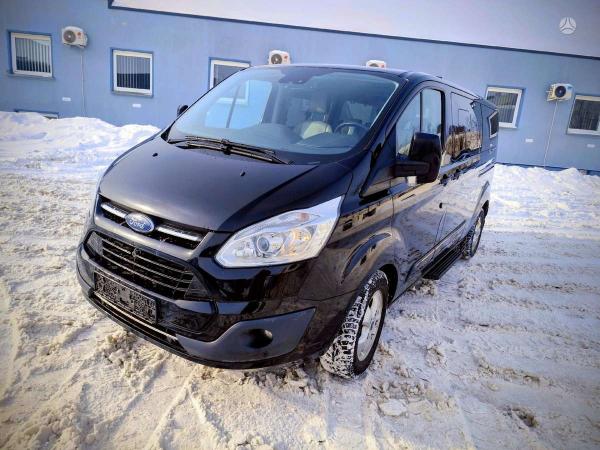 Melns Ford Tourneo Custom 2018 Klaipėda, ar dzinēja tilpumu 2.00 L un nobraukumu 220 tūkst. km par 14900 €, foto 6 vietnē AUTOMOTO.COM.LV
