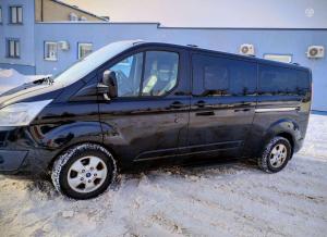 Melns Ford Tourneo Custom 2018 Klaipėda, ar dzinēja tilpumu 2.00 L un nobraukumu 220 tūkst. km par 14900 €, foto 8 vietnē AUTOMOTO.COM.LV