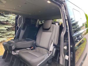 Black Ford Tourneo Custom 2018 in Utena, with an engine capacity of 2.00 L and mileage of 197 thousand km for 17800 €, photo 20 on AUTOMOTO.COM.LV