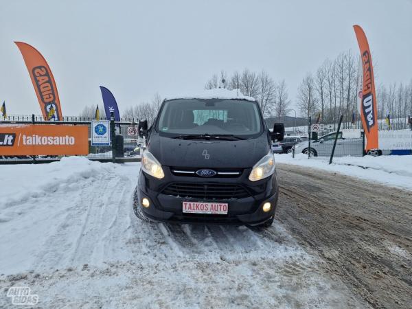 Black Ford Tourneo Custom 2013 in Kaunas, with an engine capacity of 2.20 L and mileage of 232 thousand km for 11500 €, photo 2 on AUTOMOTO.COM.LV