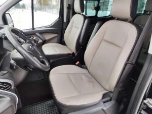 Black Ford Tourneo Custom 2013 in Marijampole, with an engine capacity of 2.20 L and mileage of 195 thousand km for 12750 €, photo 13 on AUTOMOTO.COM.LV