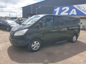 Melns Ford Tourneo Custom 2016 Kauņa, ar dzinēja tilpumu 2.20 L un nobraukumu 182 tūkst. km par 13950 €, foto 3 vietnē AUTOMOTO.COM.LV