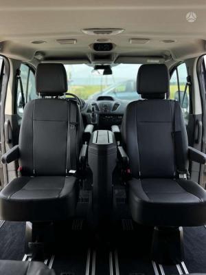 Black Ford Tourneo Custom 2018 in Kaunas, with an engine capacity of 2.00 L and mileage of 224 thousand km for 21250 €, photo 31 on AUTOMOTO.COM.LV
