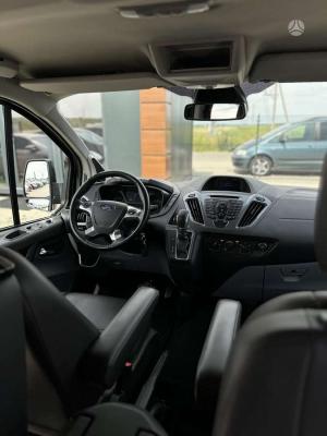 Black Ford Tourneo Custom 2018 in Kaunas, with an engine capacity of 2.00 L and mileage of 224 thousand km for 21250 €, photo 43 on AUTOMOTO.COM.LV