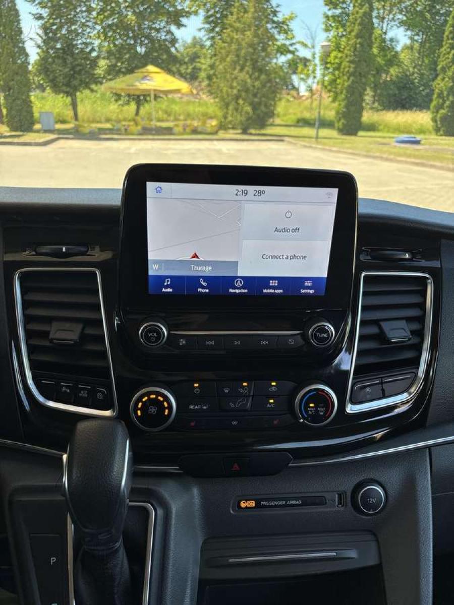 Melns Ford Tourneo Custom 2021 Tauragė, ar dzinēja tilpumu 2.00 L un nobraukumu 240 tūkst. km par 16900 €, foto 23 vietnē AUTOMOTO.COM.LV