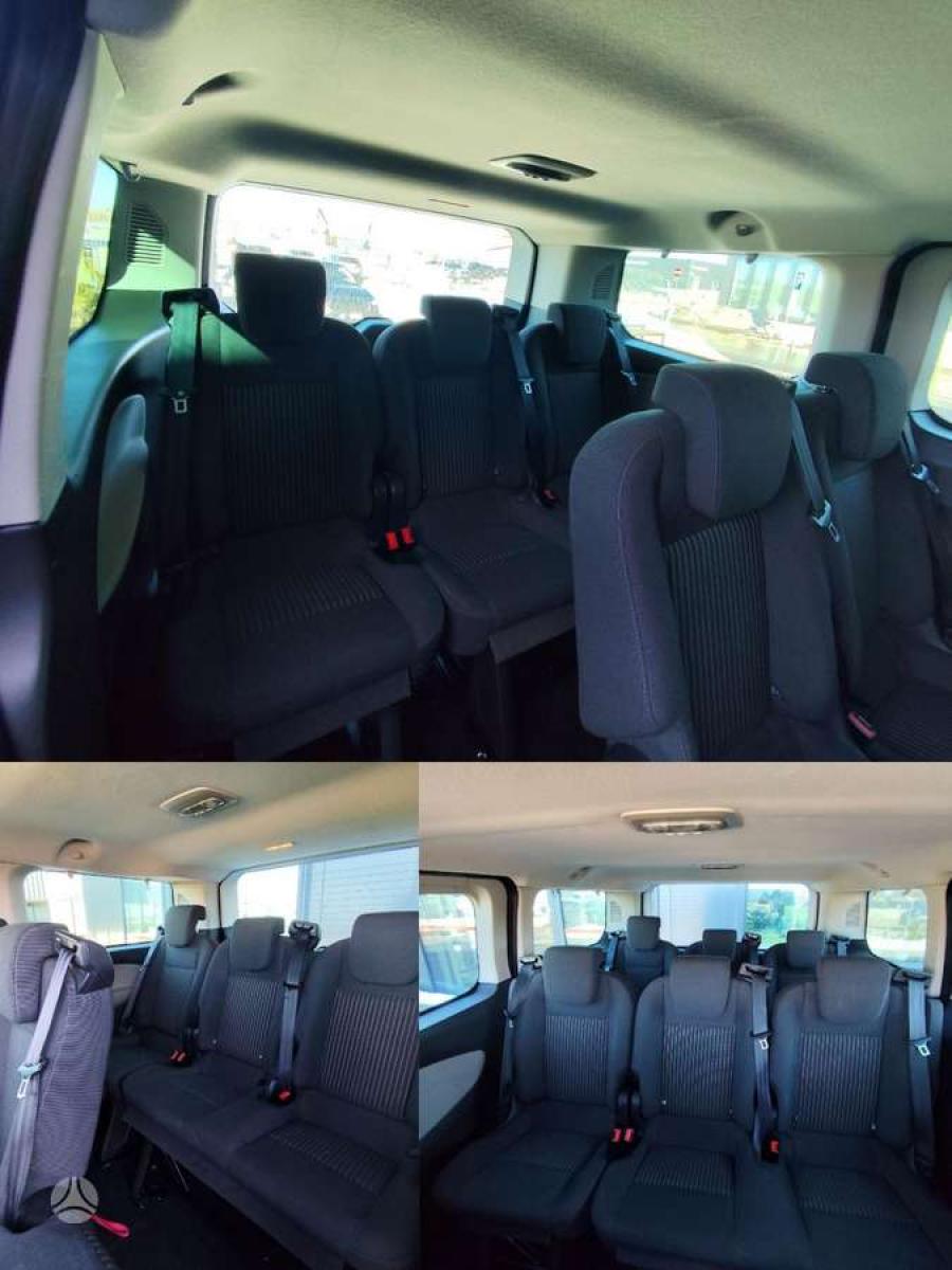 Blue Ford Tourneo Custom 2013 in Siauliai, with an engine capacity of 2.20 L and mileage of 267 thousand km for 10590 €, photo 29 on AUTOMOTO.COM.LV